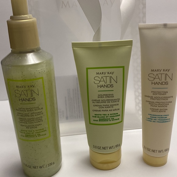 Mary Kay | Bath & Body | Mary Kay Satin Hands White Tea Citrus Satin ...